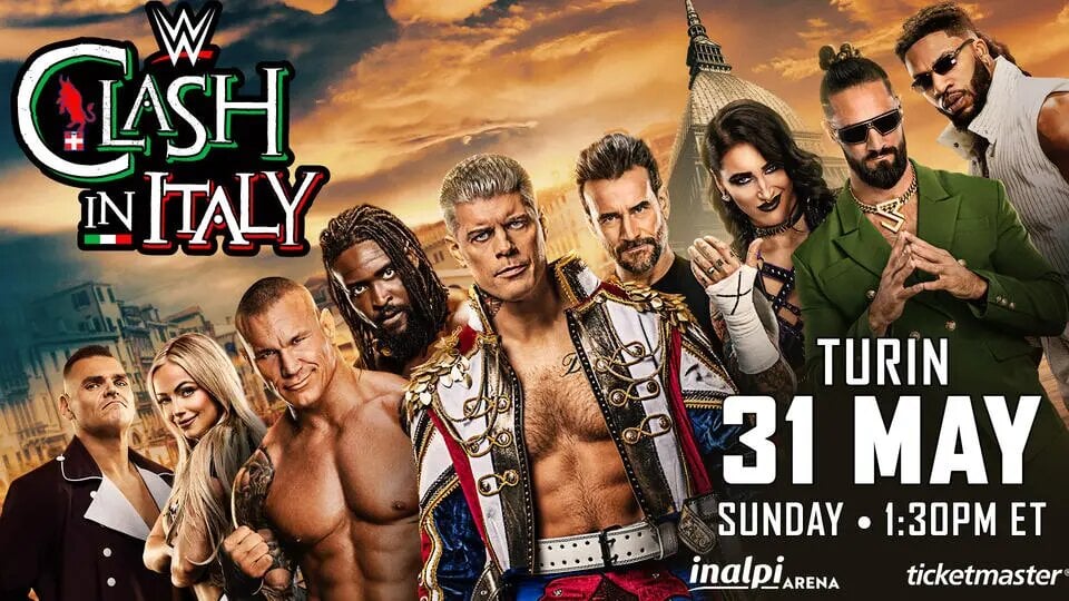 WWE Clash in Italy results (5/31/26) – Live updates