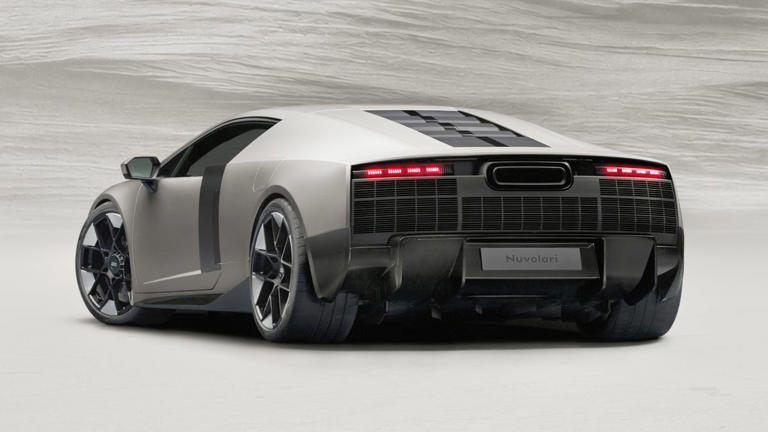Fast future: Audi reveals Nuvolari supercar with 1,000-hp hybrid V-8