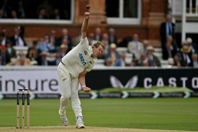 Four-wicket Robinson sparks New Zealand collapse in 1st test after ...