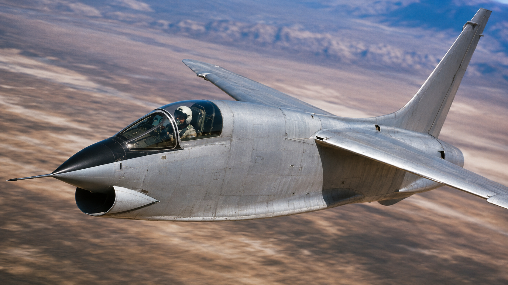 The F-8 Crusader - Vought saved itself with one brilliant fighter