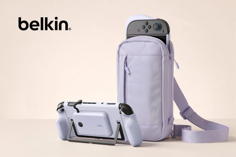 Belkin's new charging grip for Nintendo Switch 2 almost triples battery ...