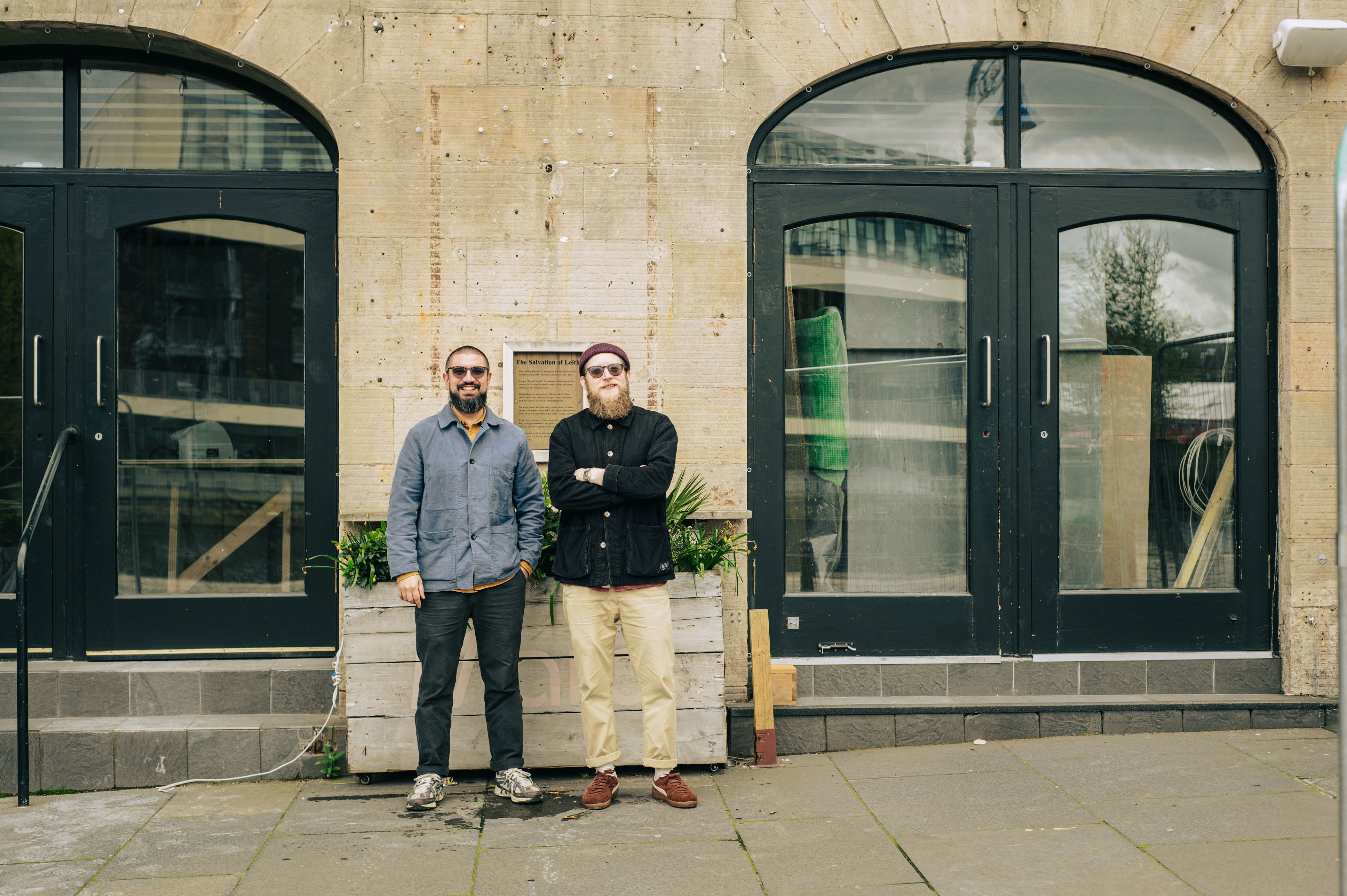I had an exciting first look at what will be Leith's coolest restaurant