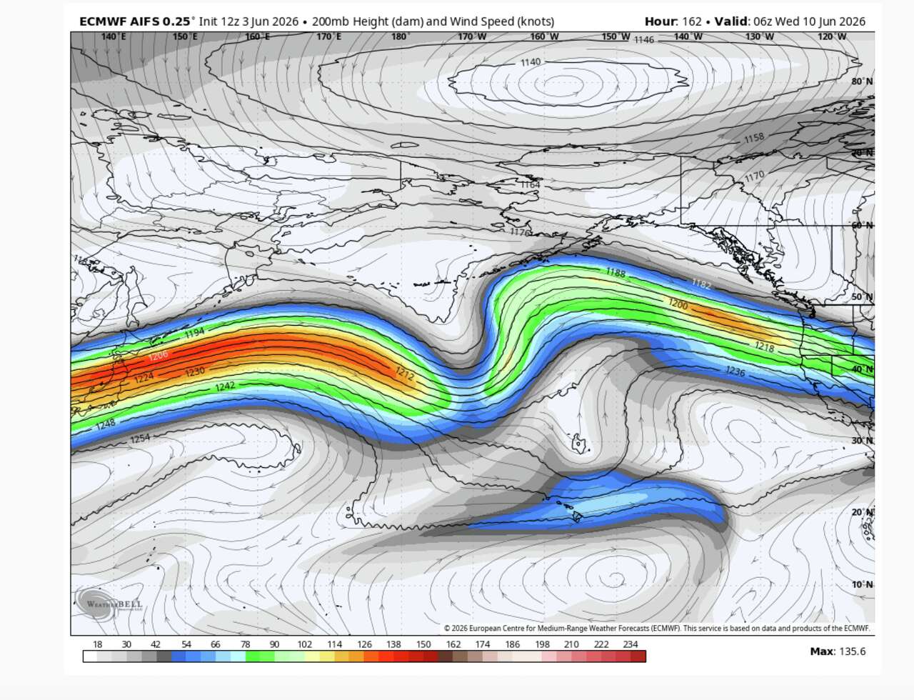 A massive Pacific jet stream could shake up California weather