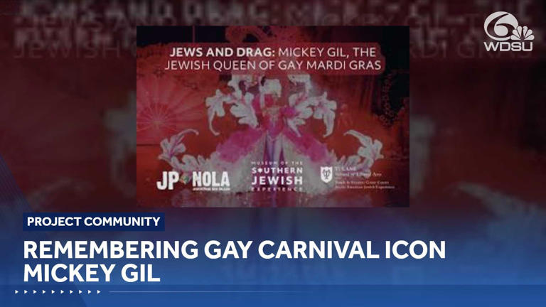 Talk explores Mickey Gil’s role in gay Mardi Gras and Jewish American drag