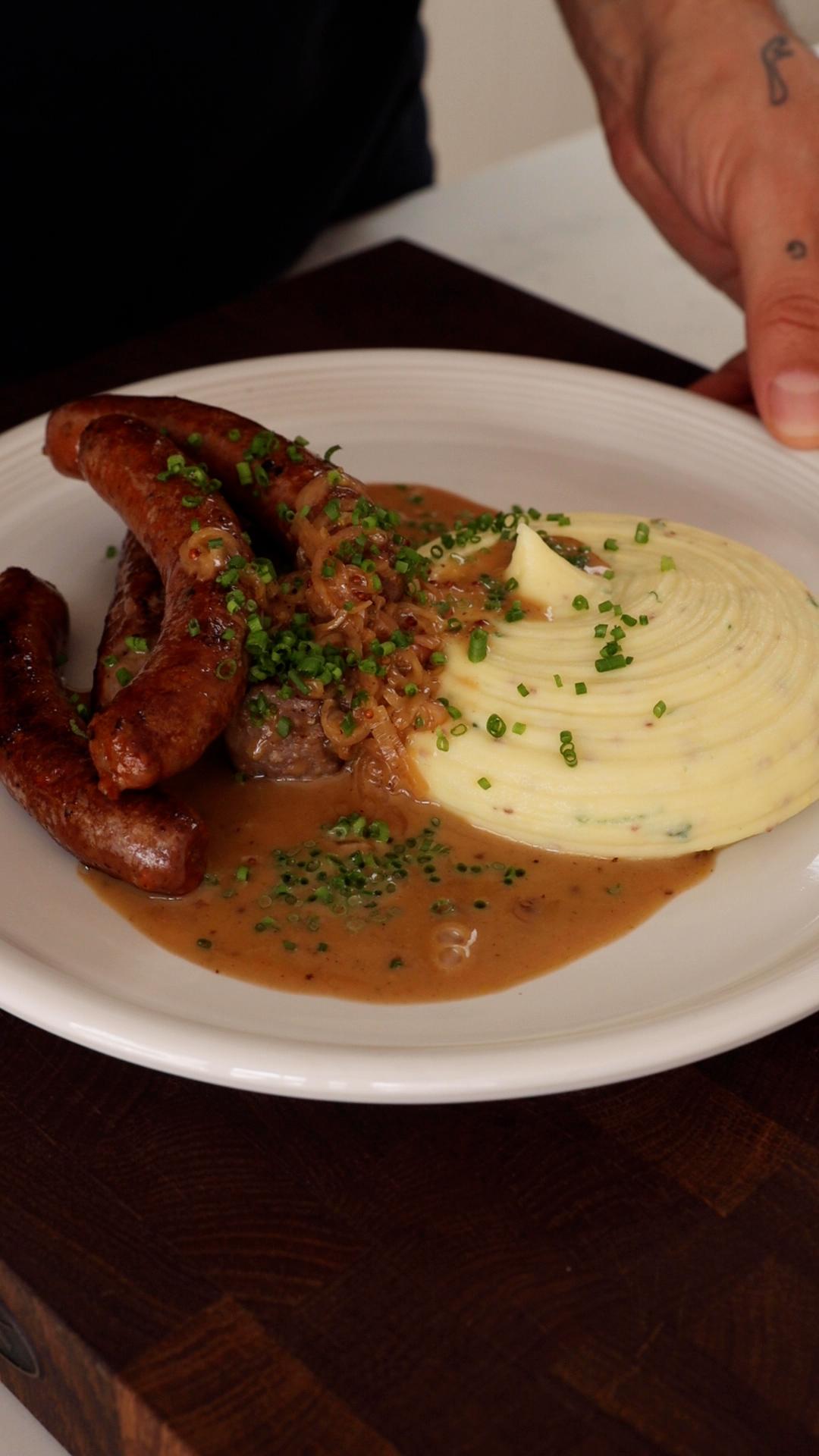 Bangers & mash