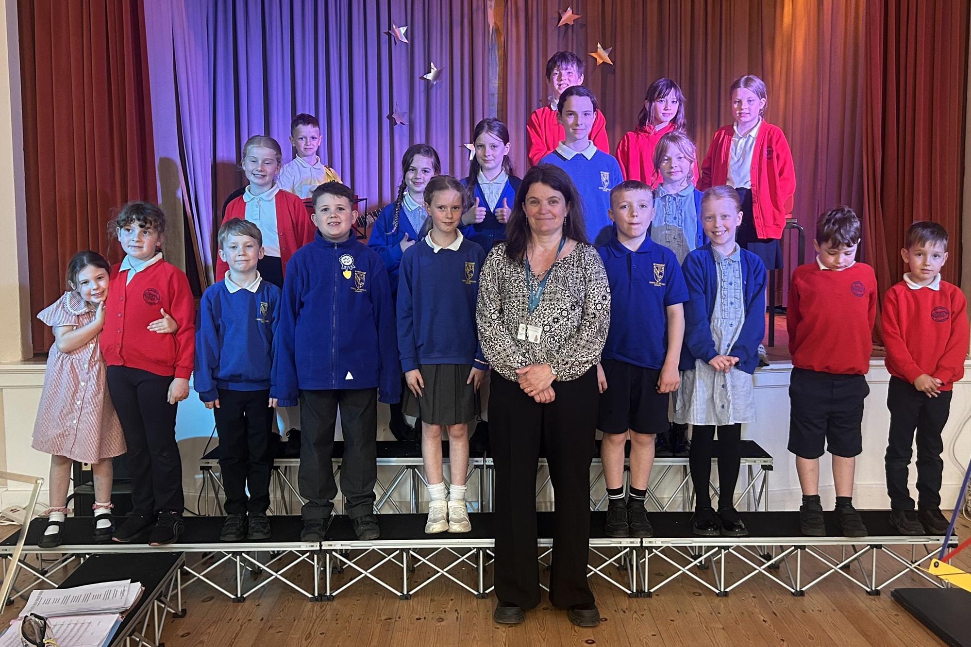 Youngsters from Scarborough area schools come together for music concert