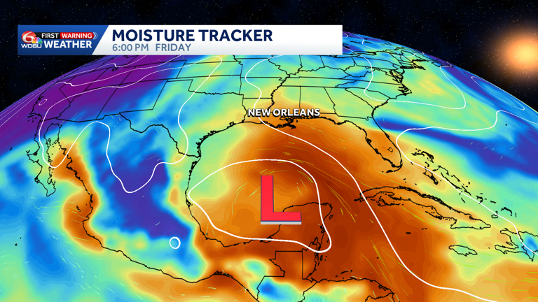 Tropical development is possible late next week