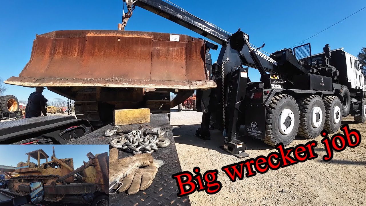Comment j'ai sauvé un bulldozer en panne