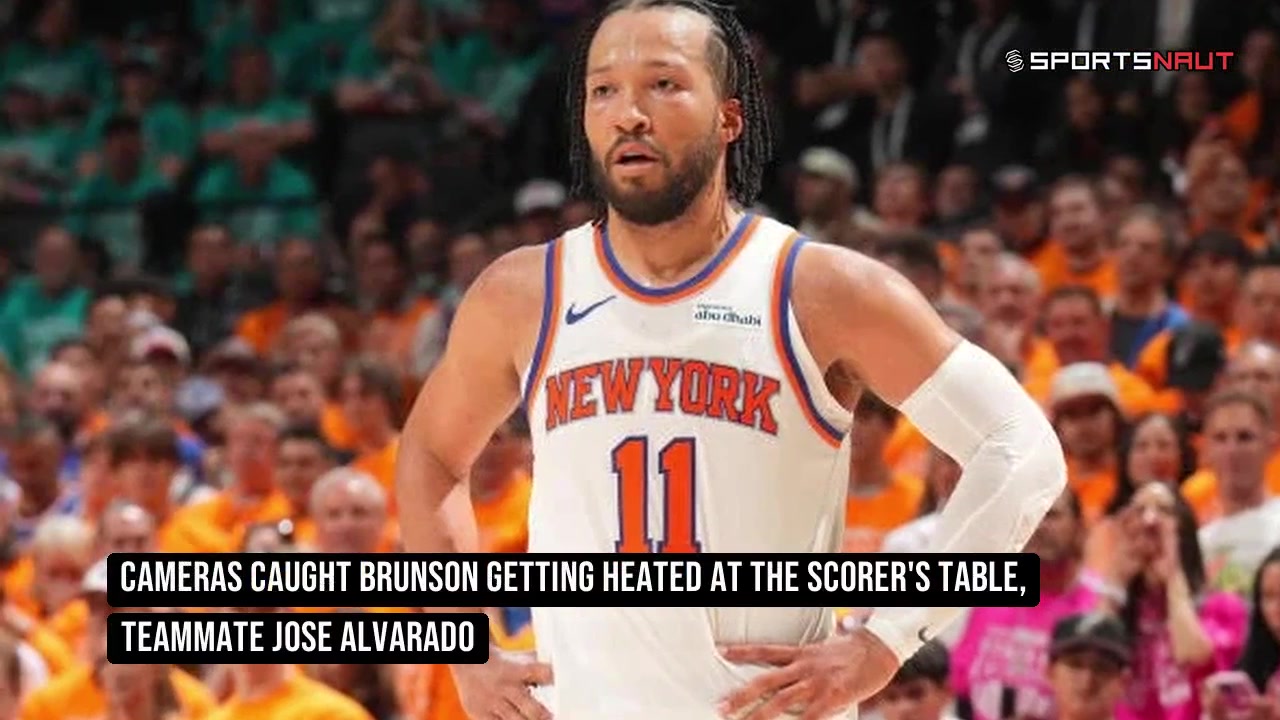 Jalen Brunson confronts Spurs fans after Knicks steal Game 1 — NBA now ...