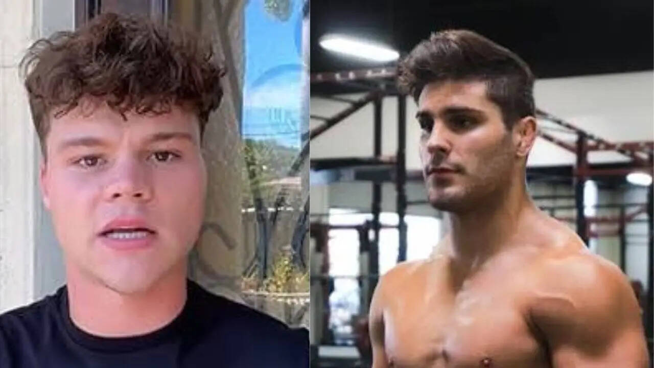 YouTuber Jack Doherty ends up in a painful splits position after ...