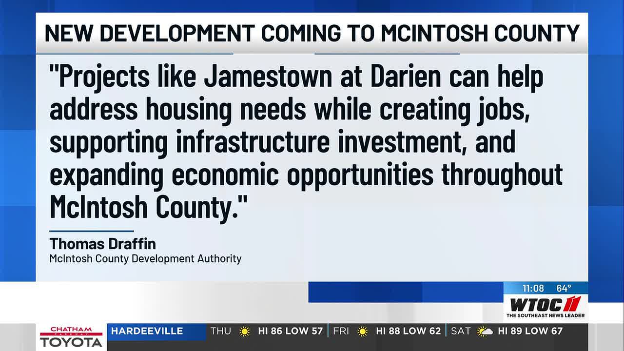 New development coming to McIntosh County