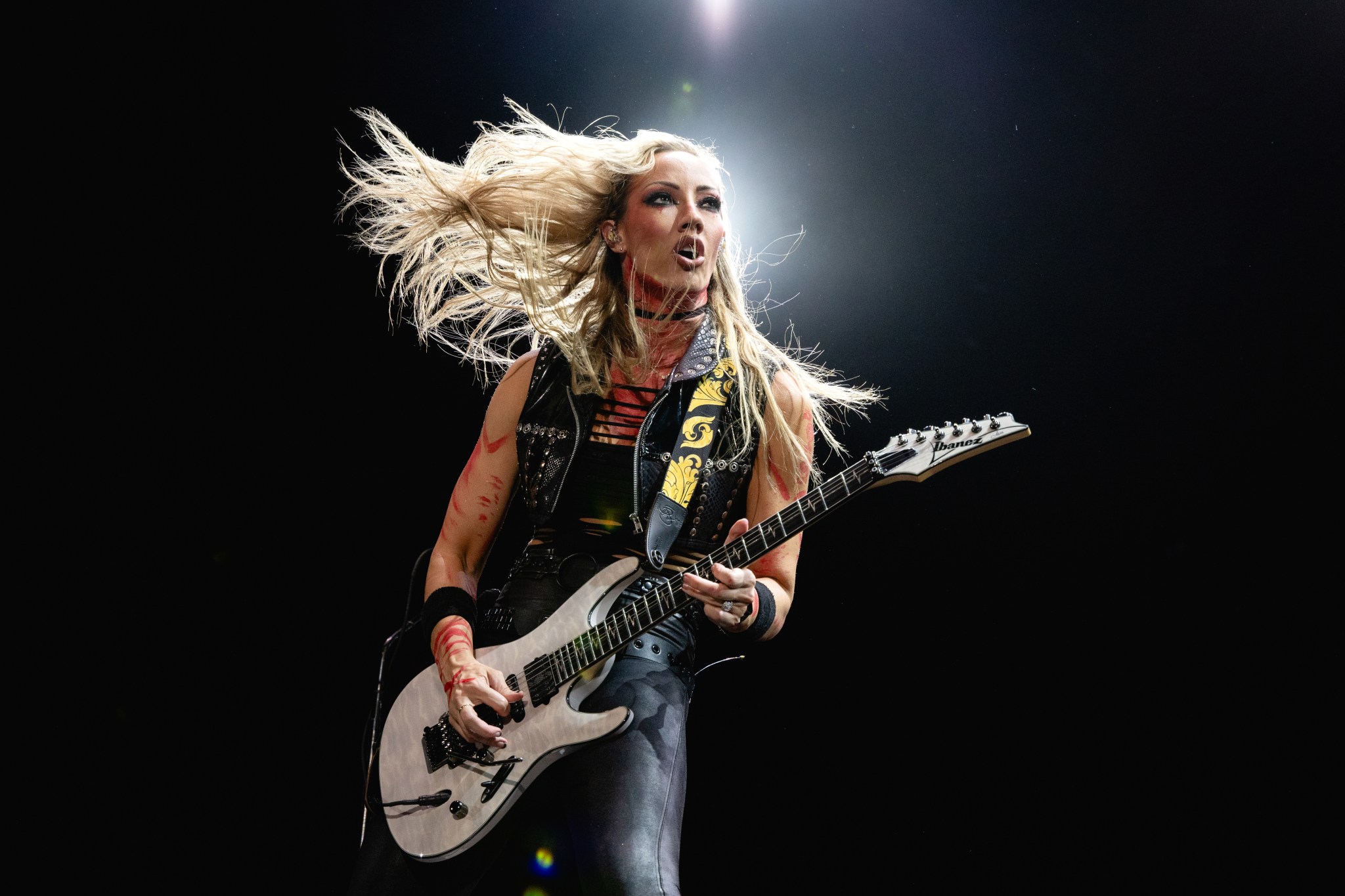Alice Cooper guitarist Nita Strauss says giving birth was the 'hardest ...