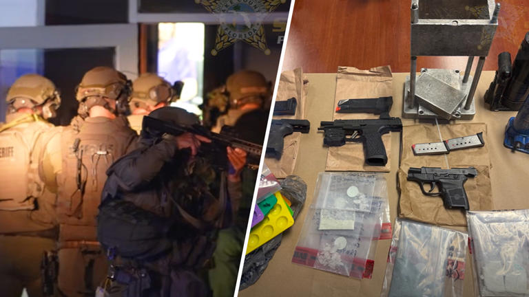 Large drug stash found during SWAT raid at home next to Florida jail ...