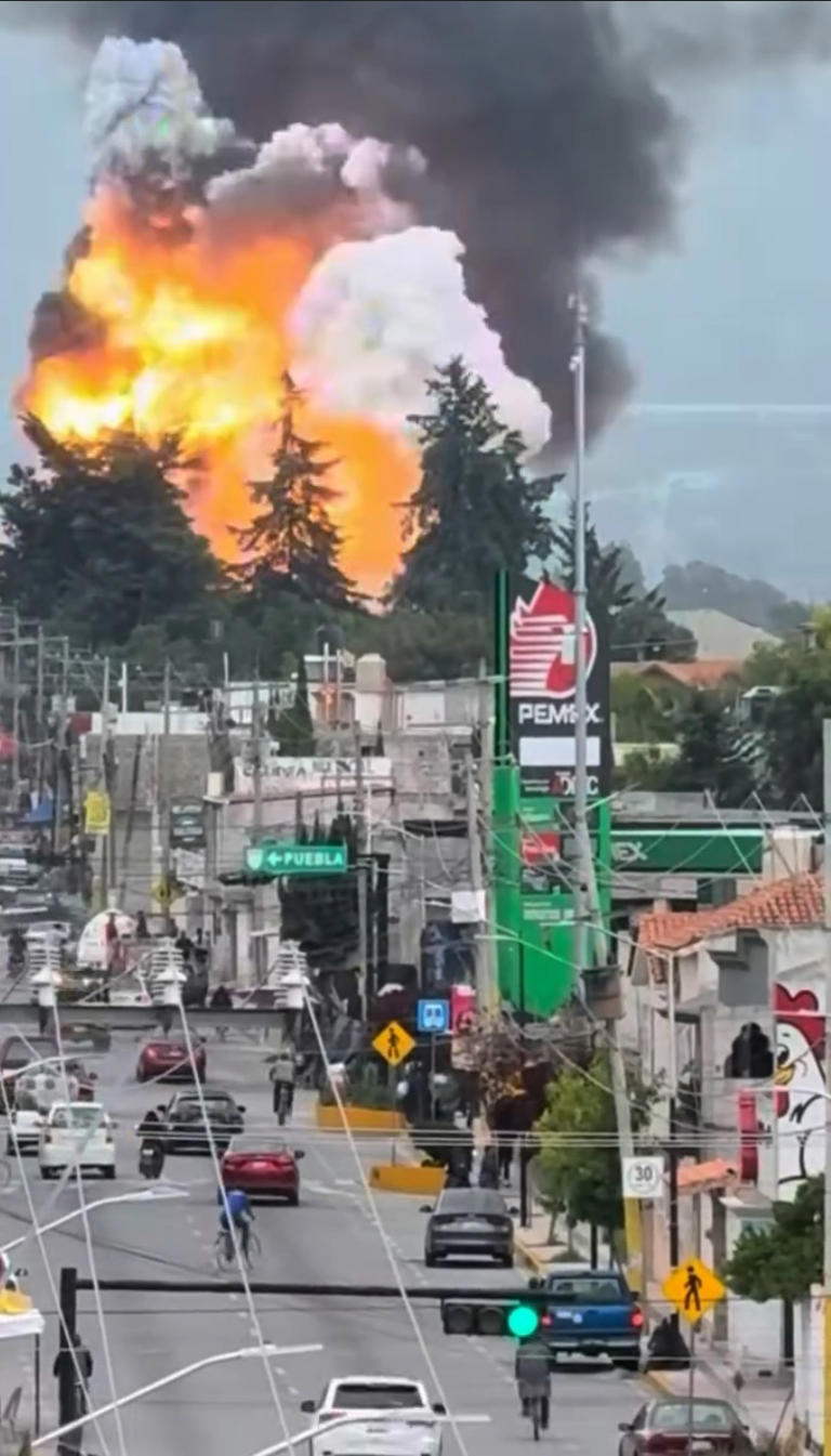 Gas tanker hauling stolen fuel explodes into fireball, creates raging ...