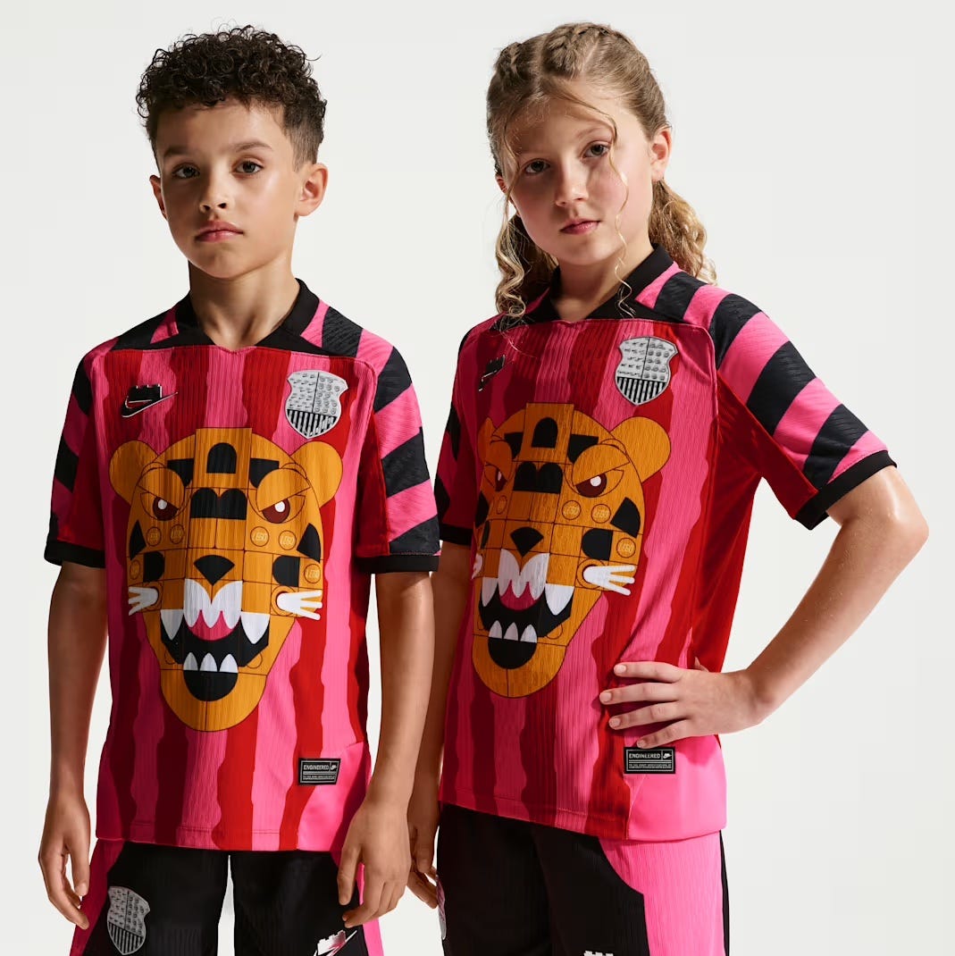 Nike and Lego dropped a soccer collection for kids—here’s what to know