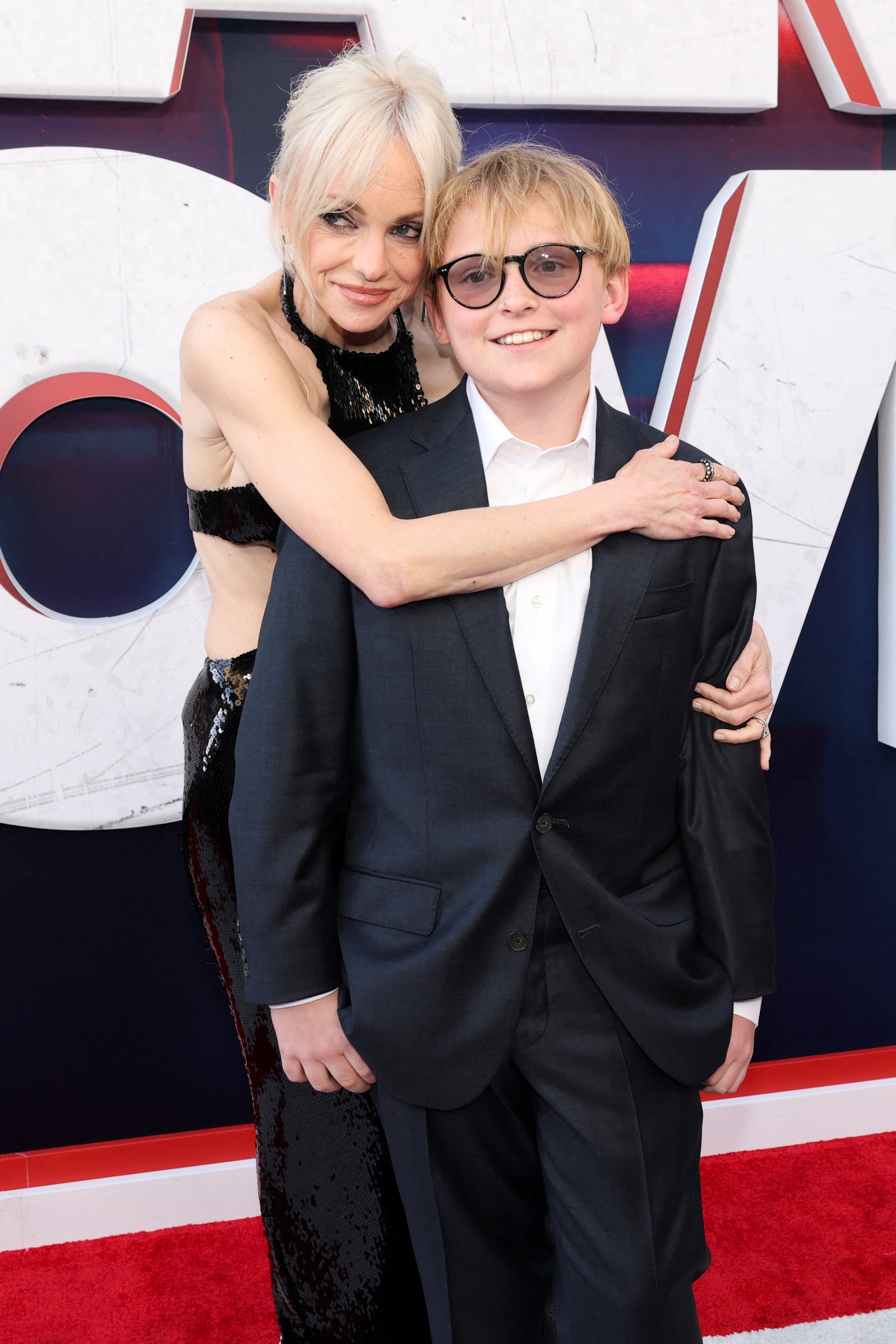 Anna Faris and Chris Pratt's son makes rare red carpet appearance