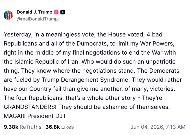 Trump Flips Out On 4 'Bad Republicans' For A Predictability Petty Reason
