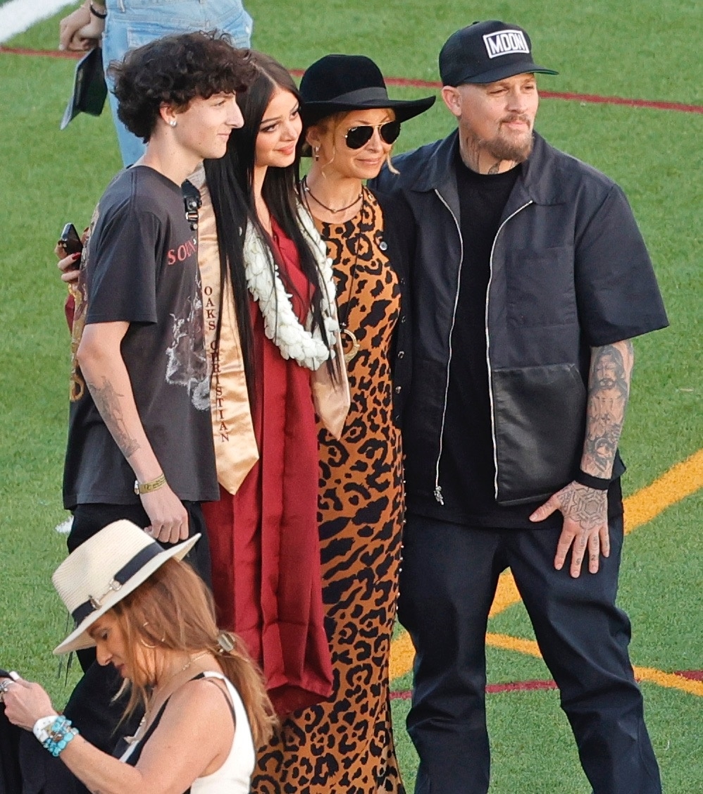 Nicole Richie and Joel Madden celebrate daughter Kate’s high school ...