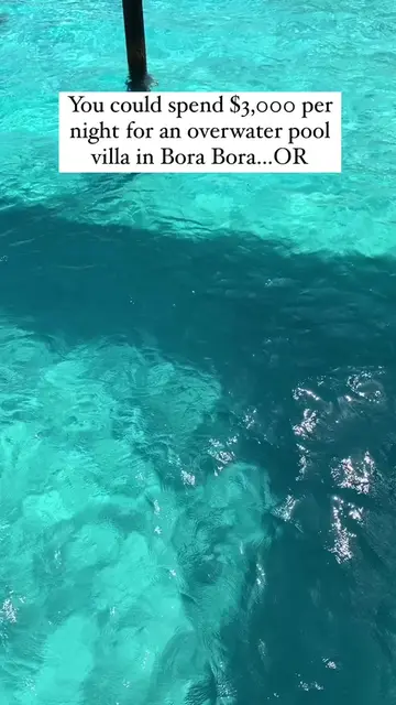 How I stayed in a Bora Bora overwater villa for 3 dollars a night