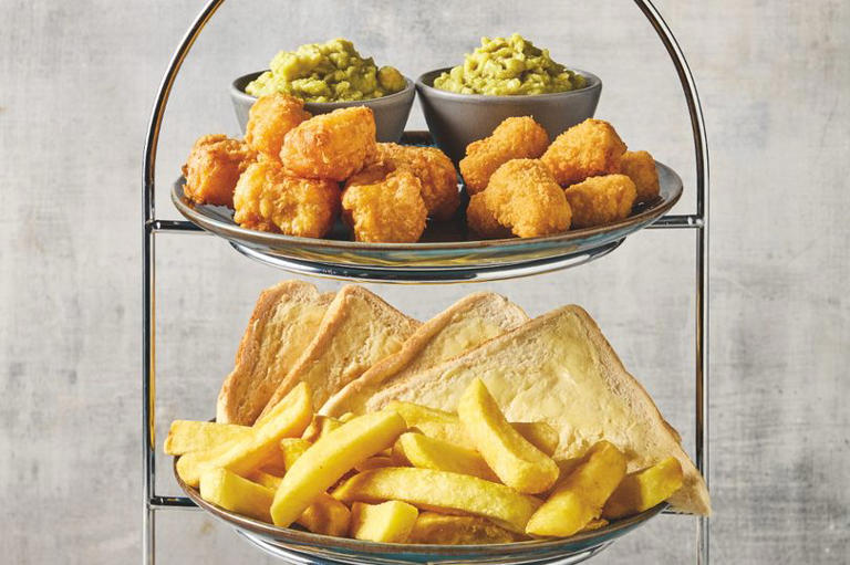 Morrisons launches £15 fish and chip afternoon tea for two