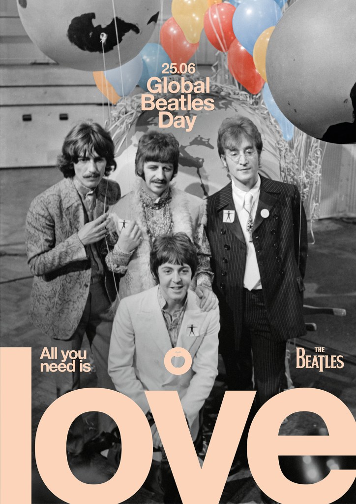 The Beatles to mark Global Beatles Day with 'All You Need Is Love' vid