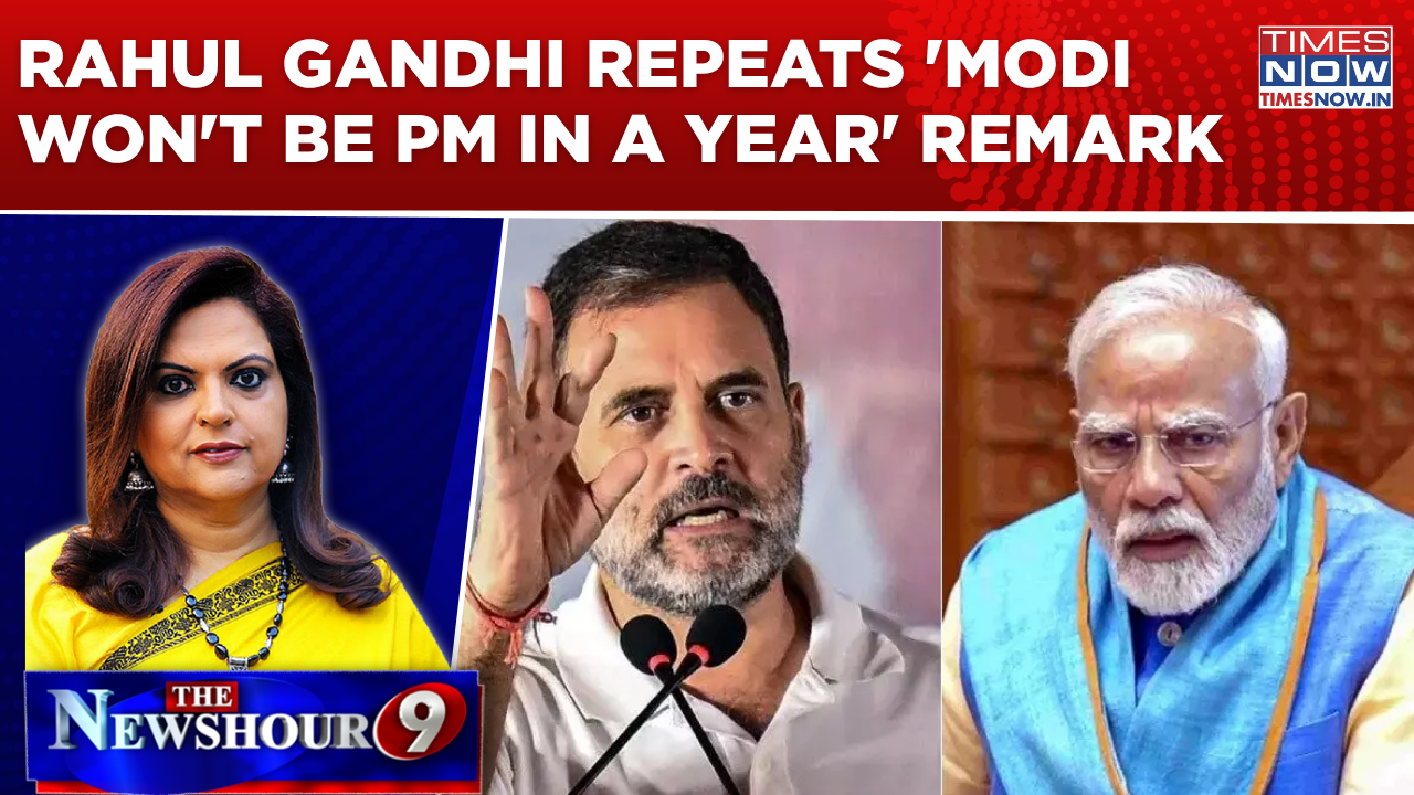 Rahul repeats 'Modi won't be PM in a year'; BJP mocks LoP | RAGA ...