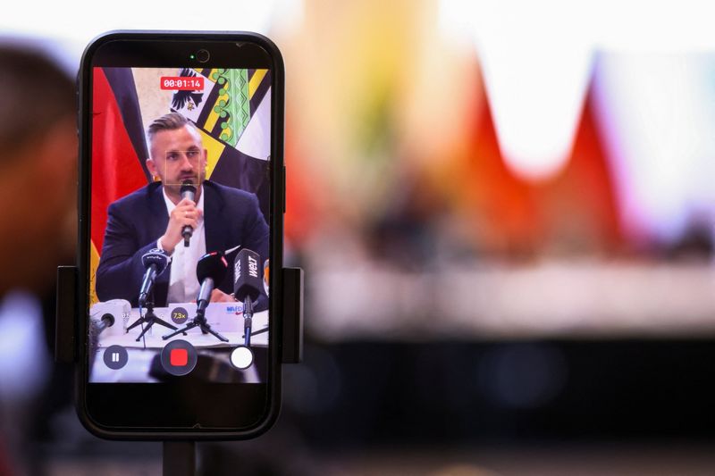 German far-right party takes aim at domestic security services