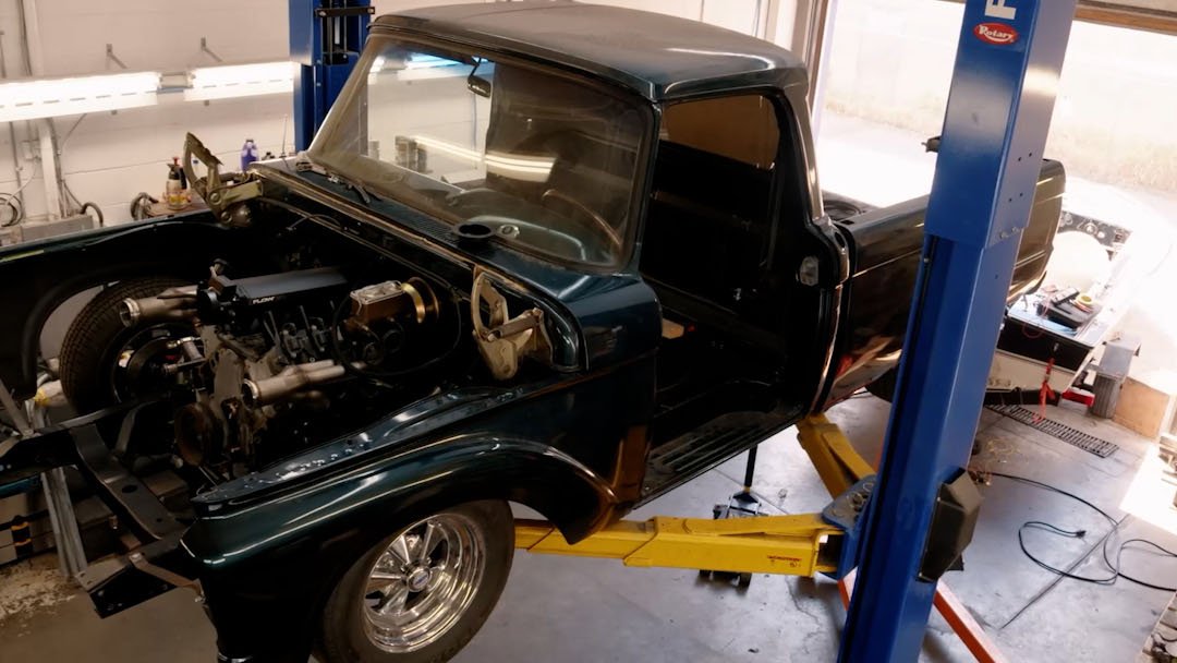 F-100 restoration progress and timing
