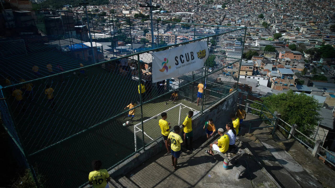 Brazilian youth find opportunities through soccer in Rio's favelas