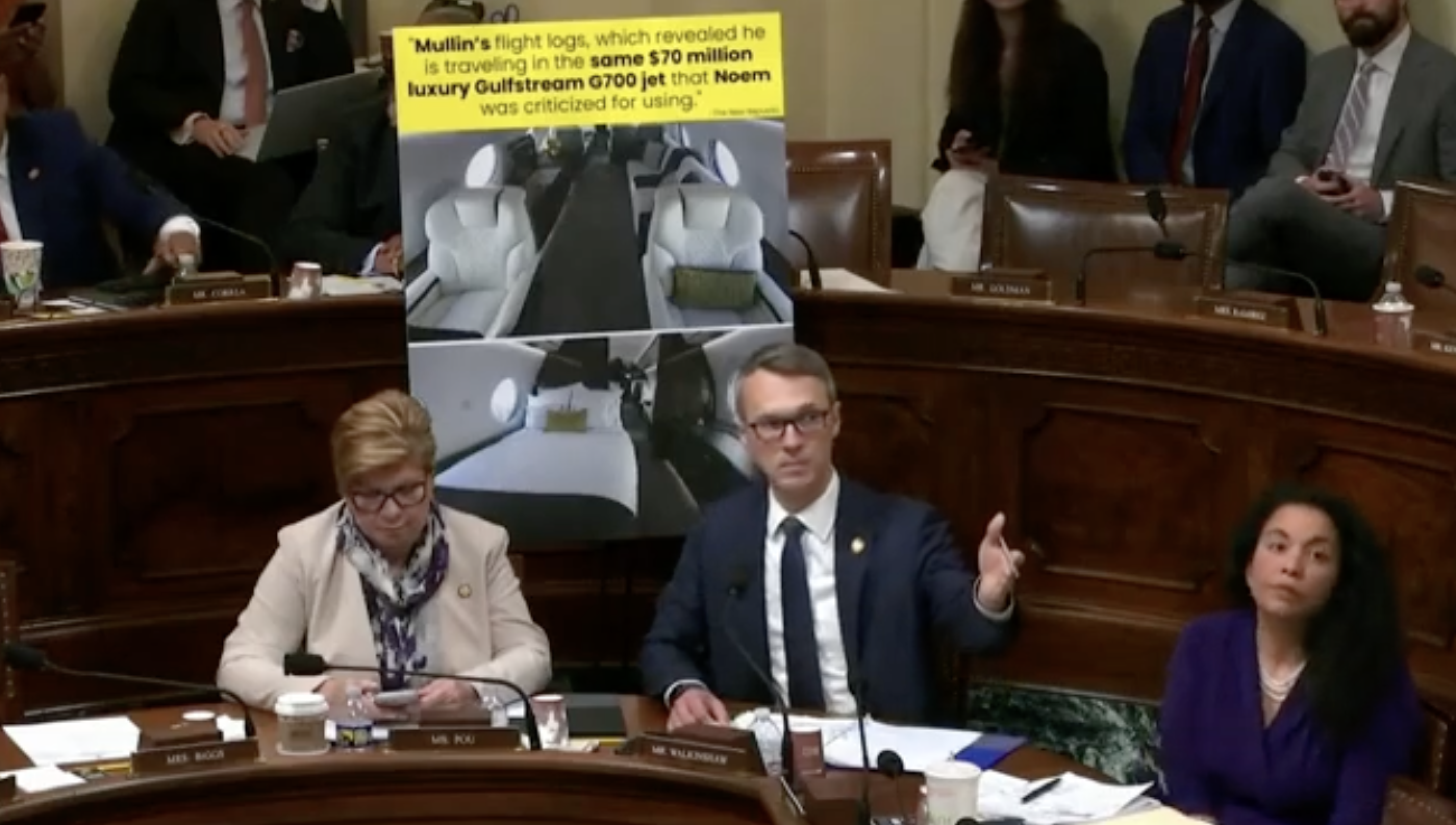 'You really like flying on the Gulfstream': Rep. James Walkinshaw ...