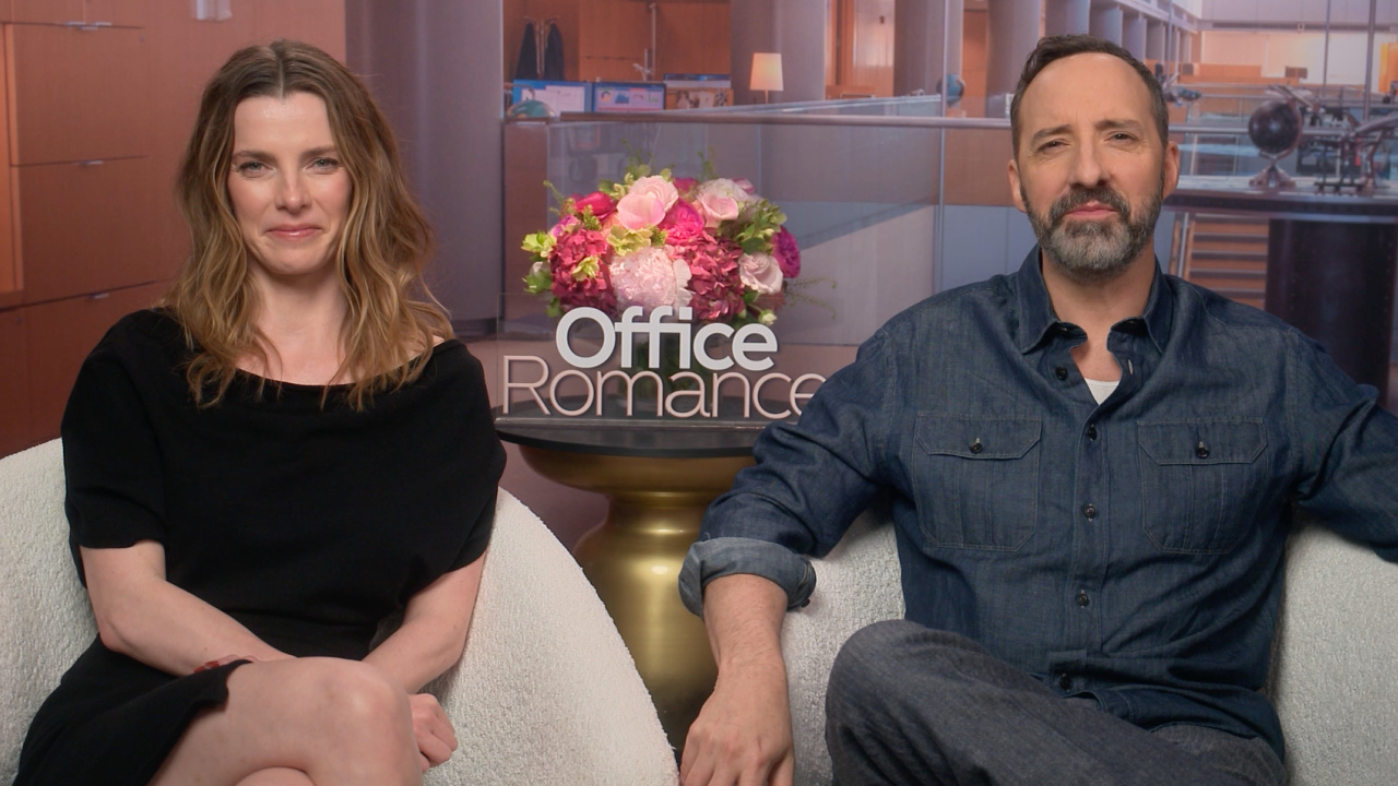 'Office Romance' interview: Betty Gilpin, Tony Hale and more