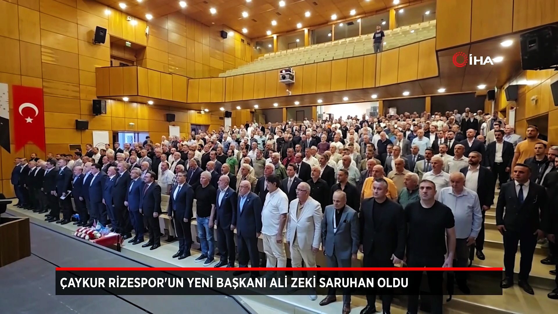 Çaykur Rizespor'un yeni başkanı Ali Zeki Saruhan oldu