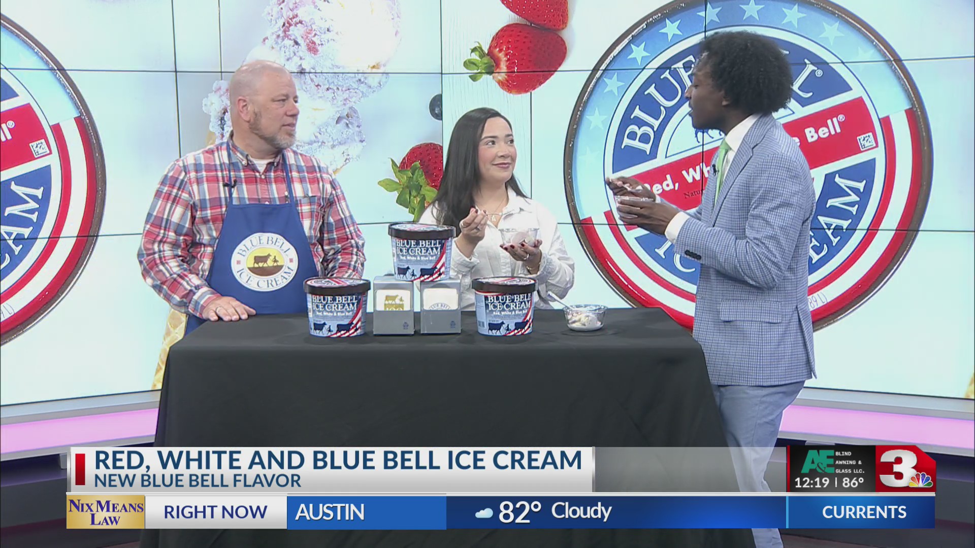 Blue Bell brings back red, white and blue ice cream for America's 250th ...