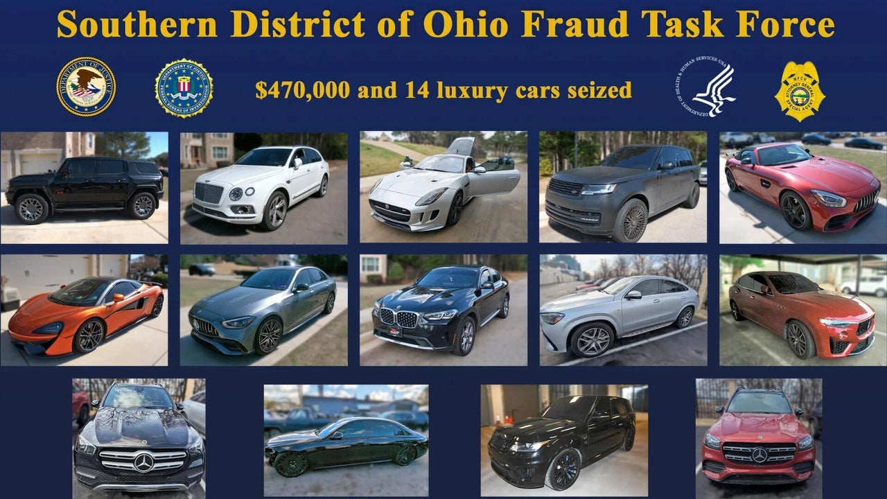 Luxury cars seized amid alleged $30 million fraud ring involving ...