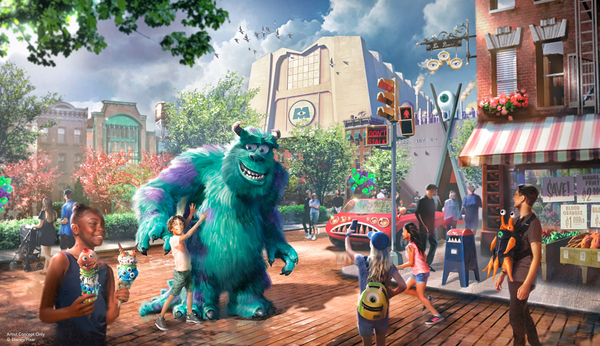 Área de Monstros SA começa a ganhar cara na Disney World