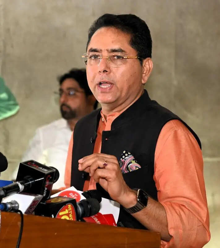 Punjab cabinet minister Aman Arora lays foundation for canal water ...