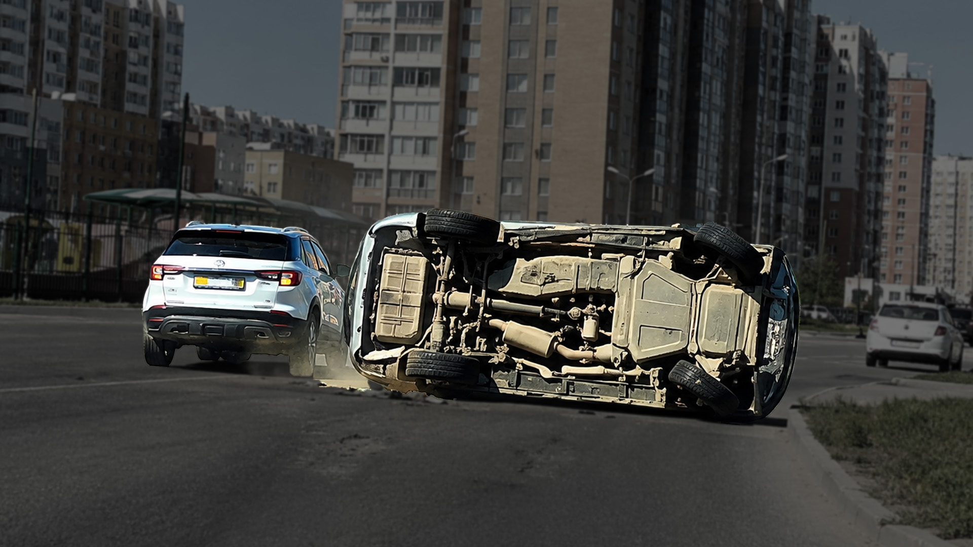 Crash incident caught on camera