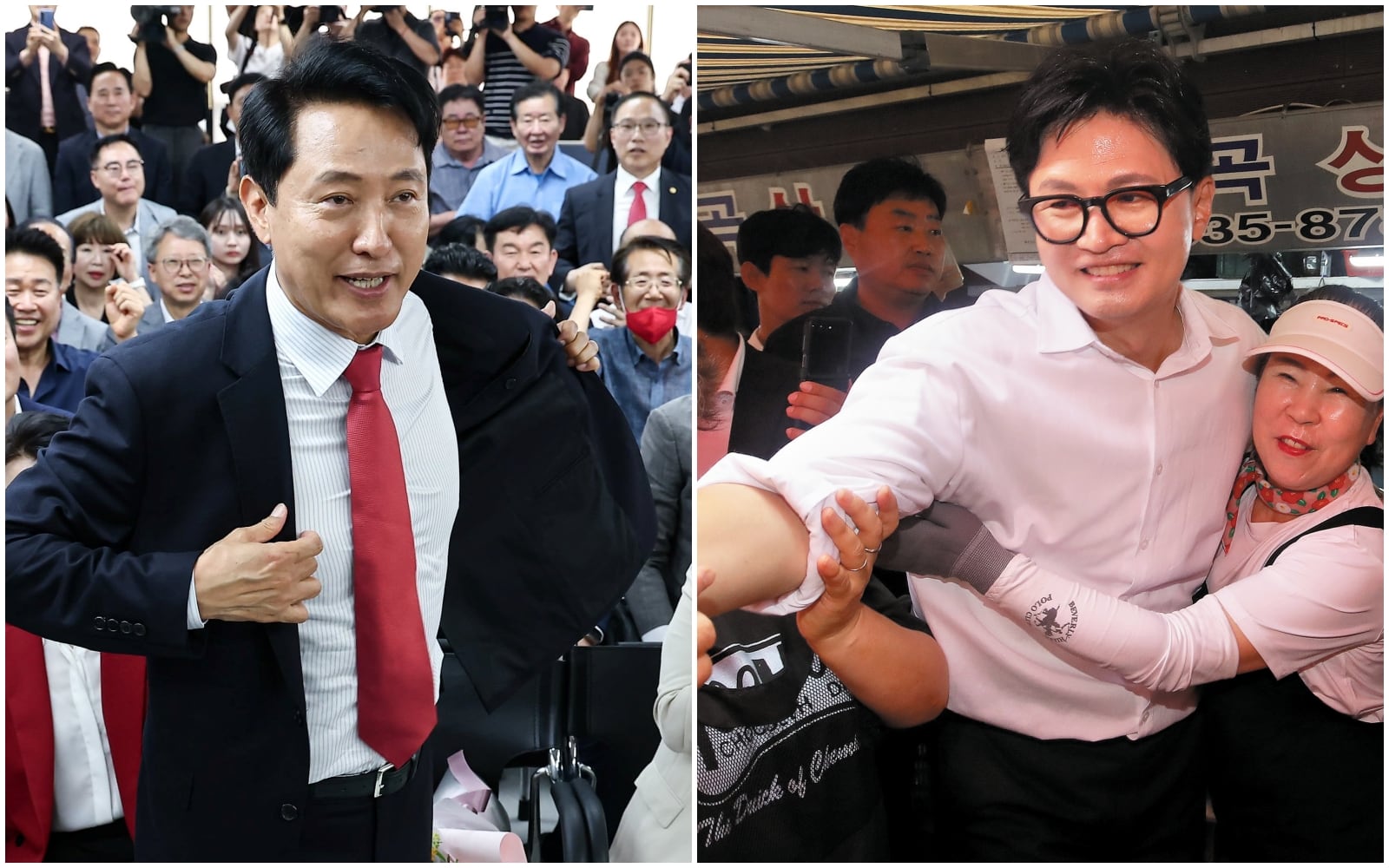 Oh Se-hoon, Han Dong-hoon emerge as conservative contenders