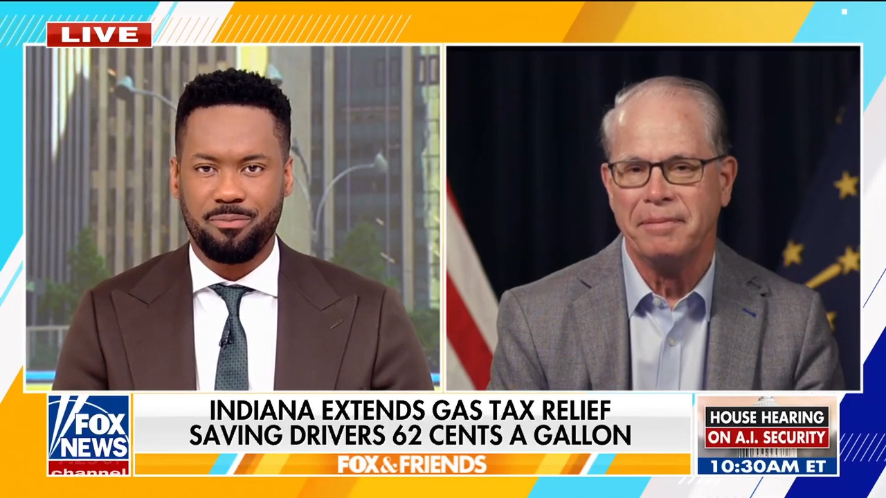 Indiana Gov Mike Braun extends gas tax relief, eyes Chicago Bears ...