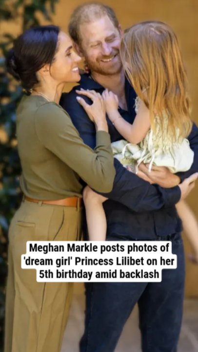 Meghan Markle posts photos of 'dream girl' Princess Lilibet on her 5th ...