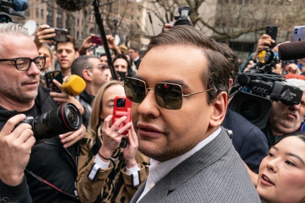 George Santos allegedly made tens of thousands betting against his own ...