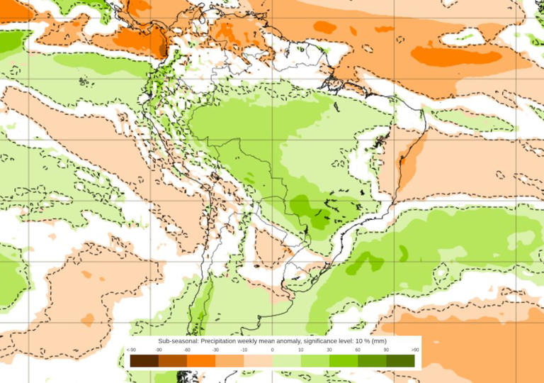 Onda tropical provocará aumento das chuvas no Brasil em pleno período ...
