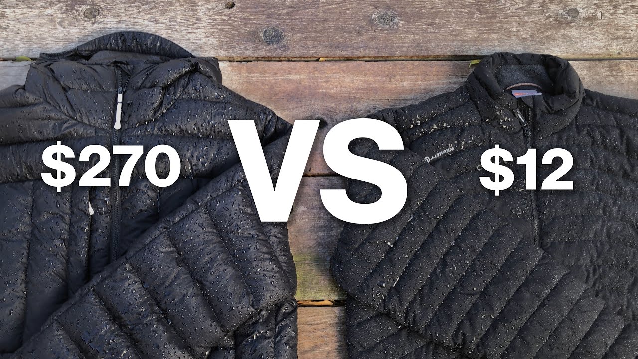 I made my down jacket water-resistant for just $12