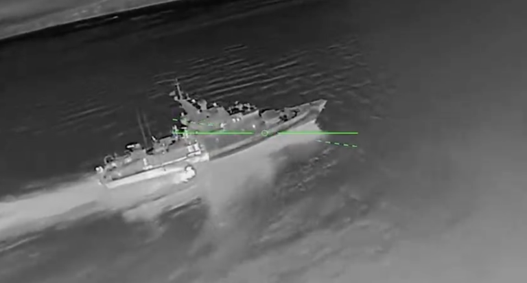Ukraine strikes Russian patrol ship in Sea of Azov, confirms damage to ...