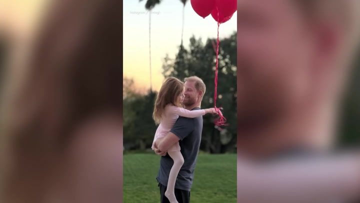 Watch: Meet Harry and Meghan's daughter Princess Lilibet