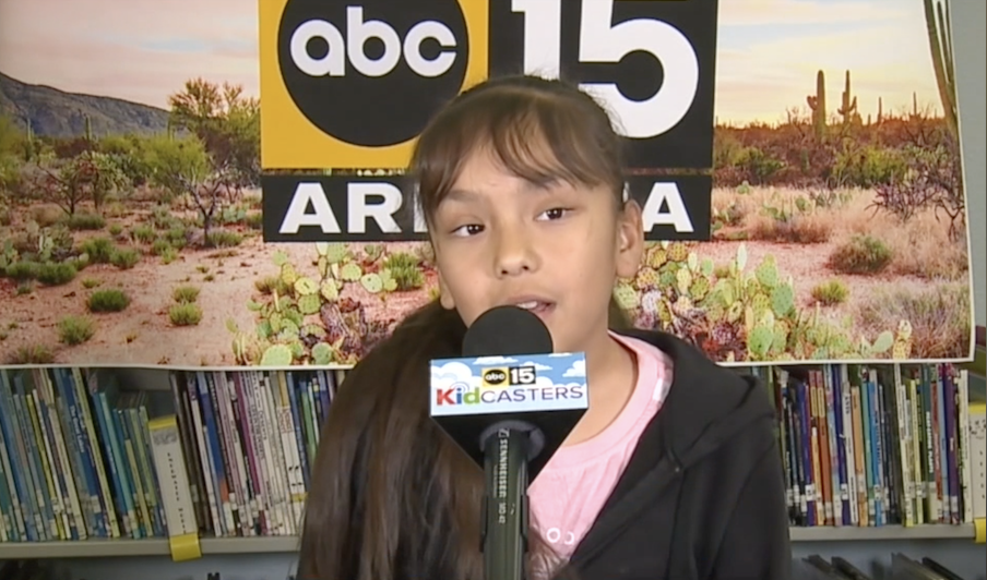 Kidcaster Mia gives your Thursday morning forecast from William C Jack ...