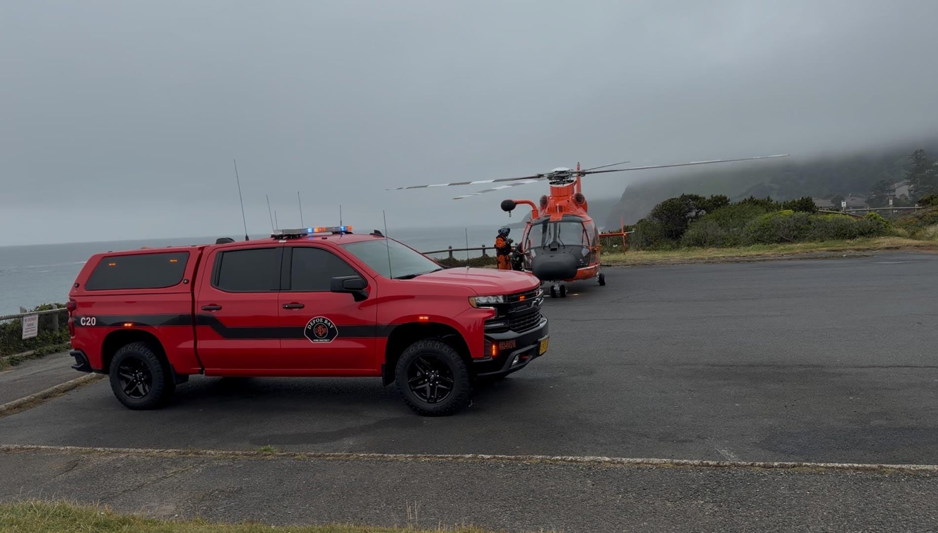Woman dies after fall at Devil’s Punchbowl on Oregon coast