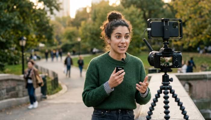 Wireless microphones on Amazon for content creation