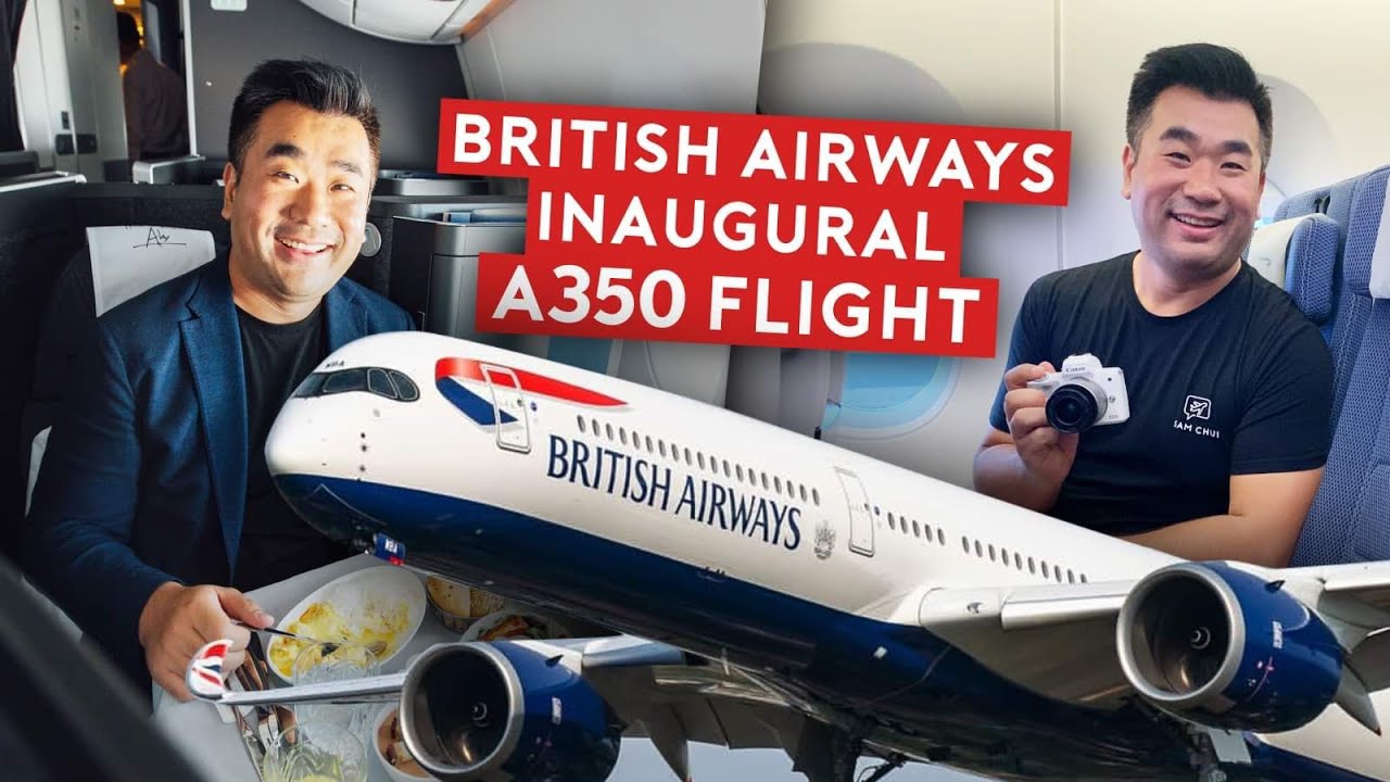 British Airways A350-1000 first flight