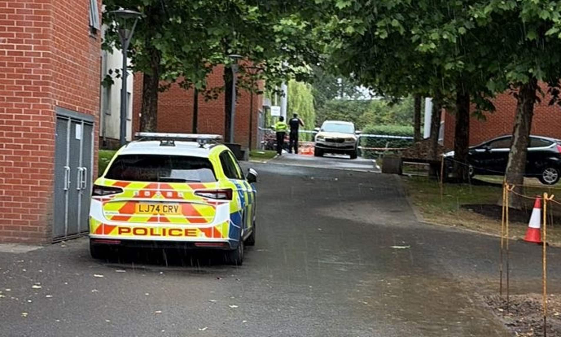 Security guard in his 50s rushed to hospital after being shot with ...